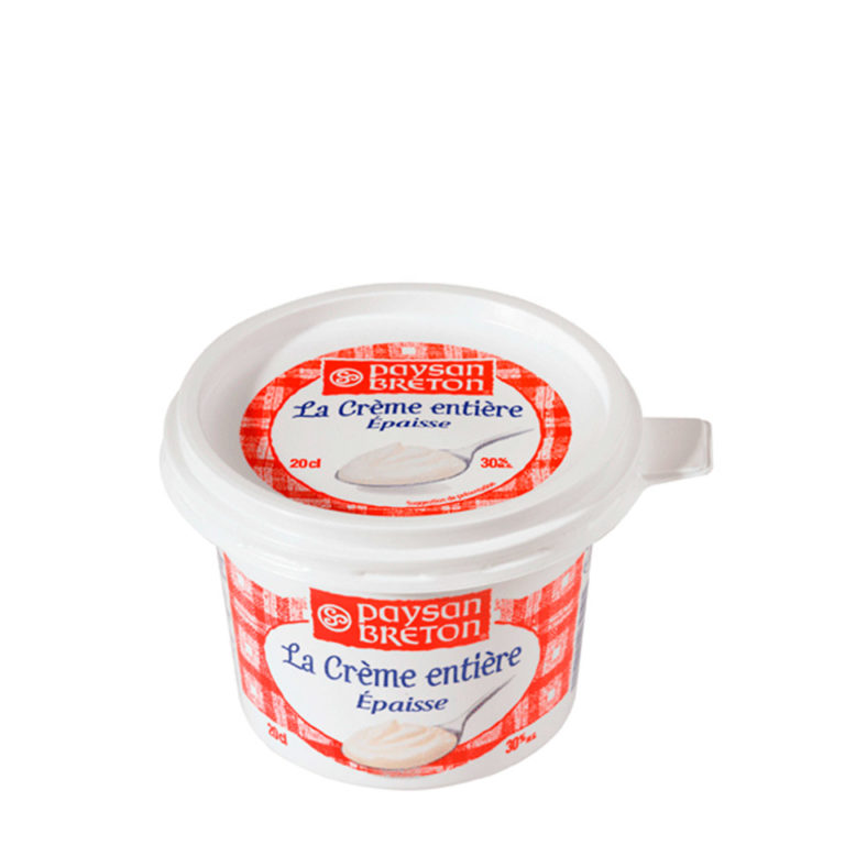 Nata fresca espesa Creme fraîche 200 ml Paysan Breton - Galera